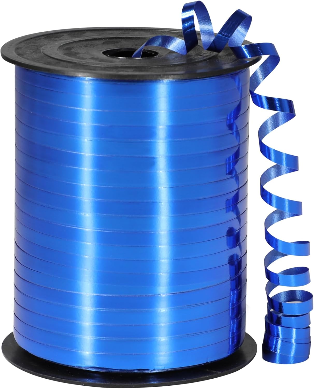 Amazon.com: OMISELIO Blue Ribbon, 500 Yard Premium Royal Blue Curling ...