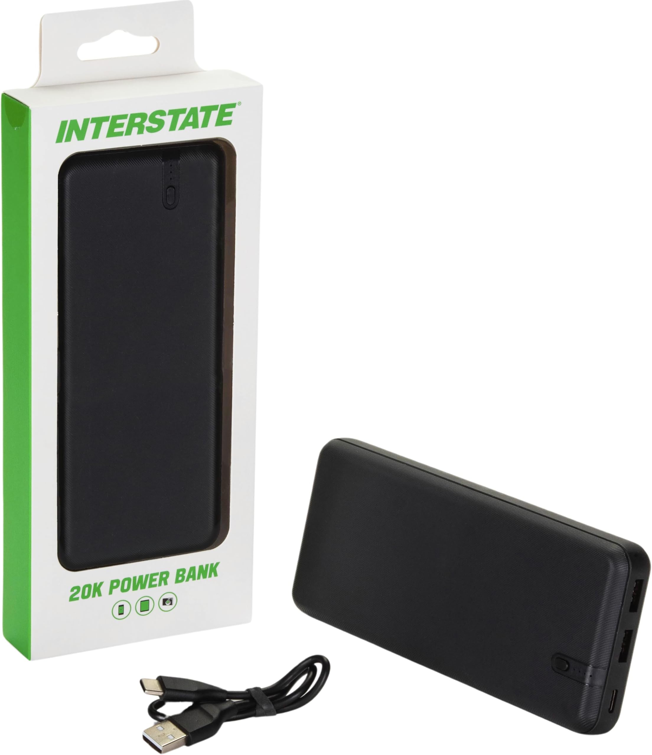 Amazon.com: Interstate Batteries Portable Charger, 20,000mAH Power Bank ...