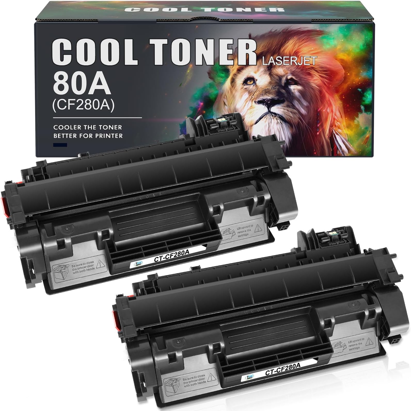 Amazon.com: 80A CF280A Toner Cartridge Black Replacement for HP 80A ...