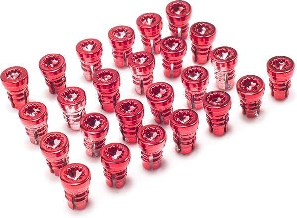 RTRHINOTUNING 7.9mm/0.31in Wheel Rim Lip Rivets Nuts Replacement Rivets ...