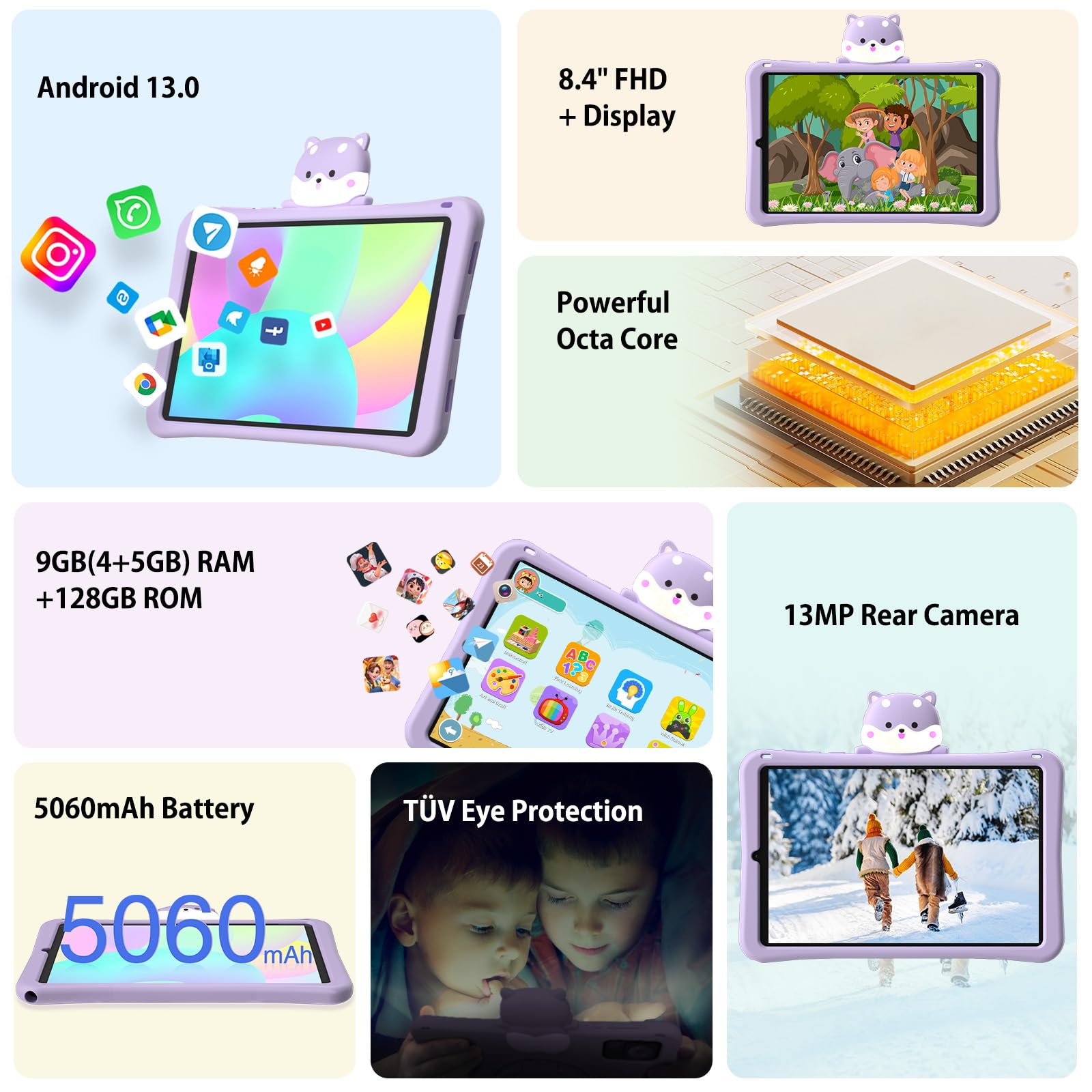 Snapklik.com : DOOGEE 2024 Newest Android 13 Tablet