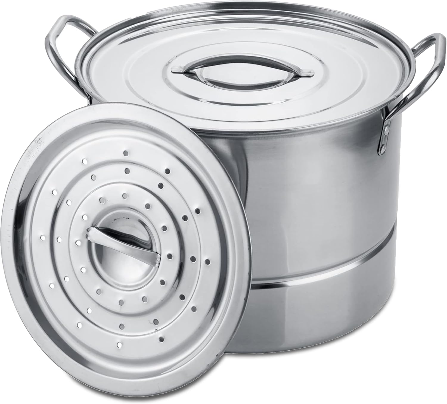 Amazon.com: Alpine Cuisine AI14830-8 3 Piece Alpine Cuisine Steamer Pot ...