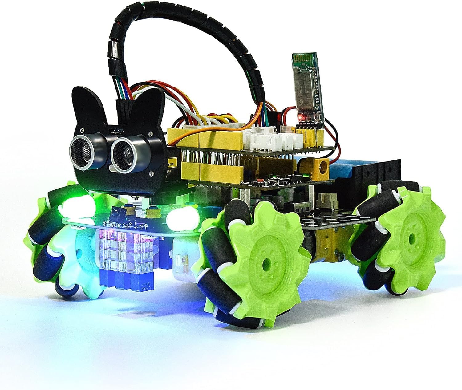 KEYESTUDIO 4WD Mecanum Coding Car Kit for Arduino, Engineering Kits DIY ...