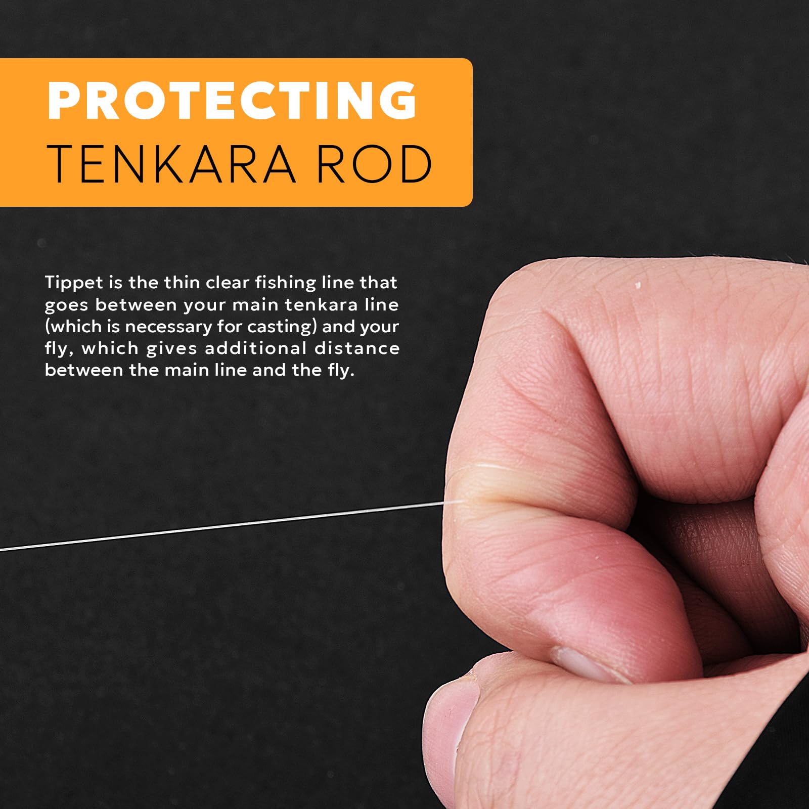 Snapklik.com : Pure Tenkara 4X Fly Fishing Tenkara Nylon Tippet Lines ...