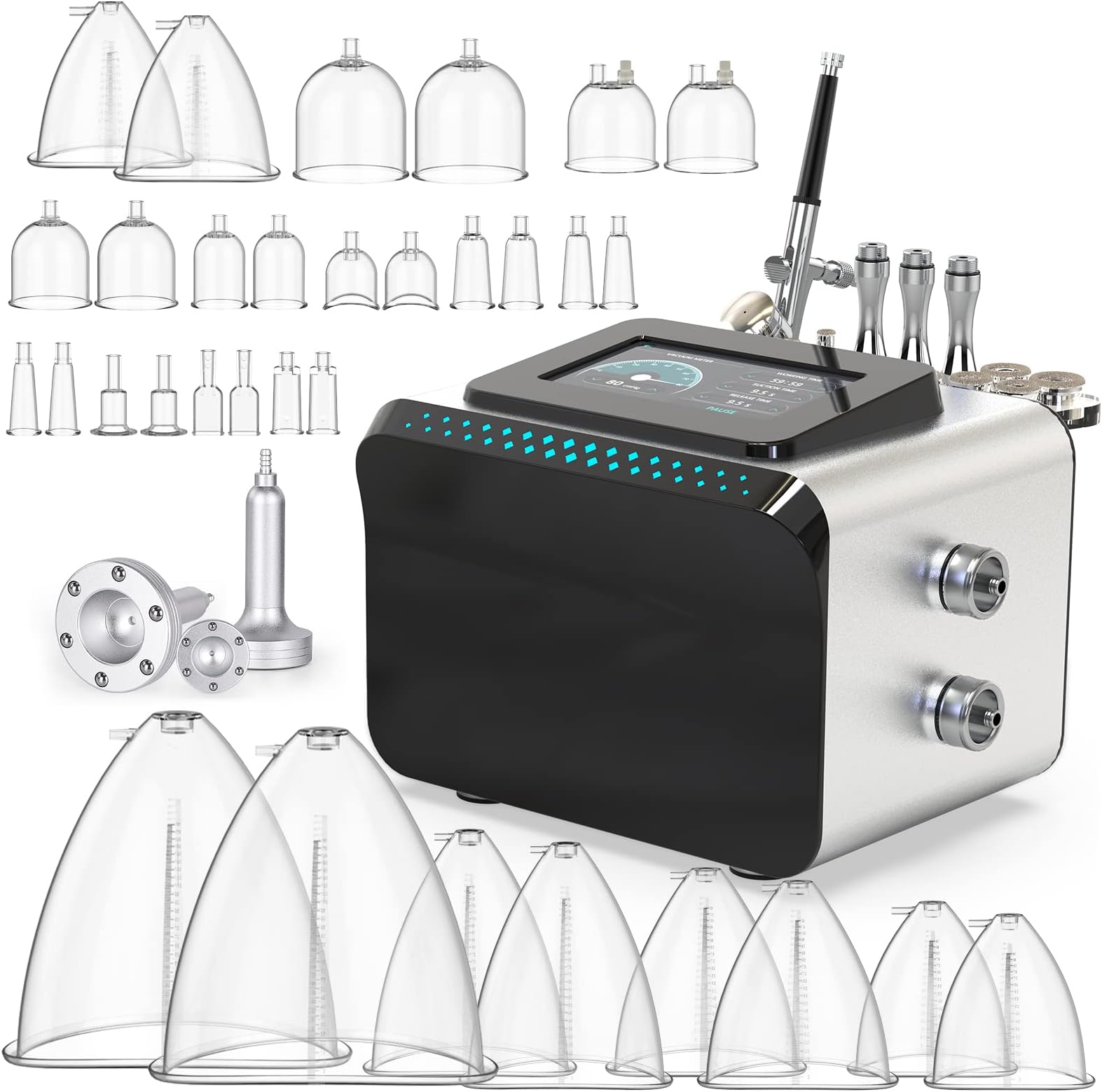 Amazon.com: TopDirect 3-in-1 Vacuum Therapy Machine, Cupping Therapy ...