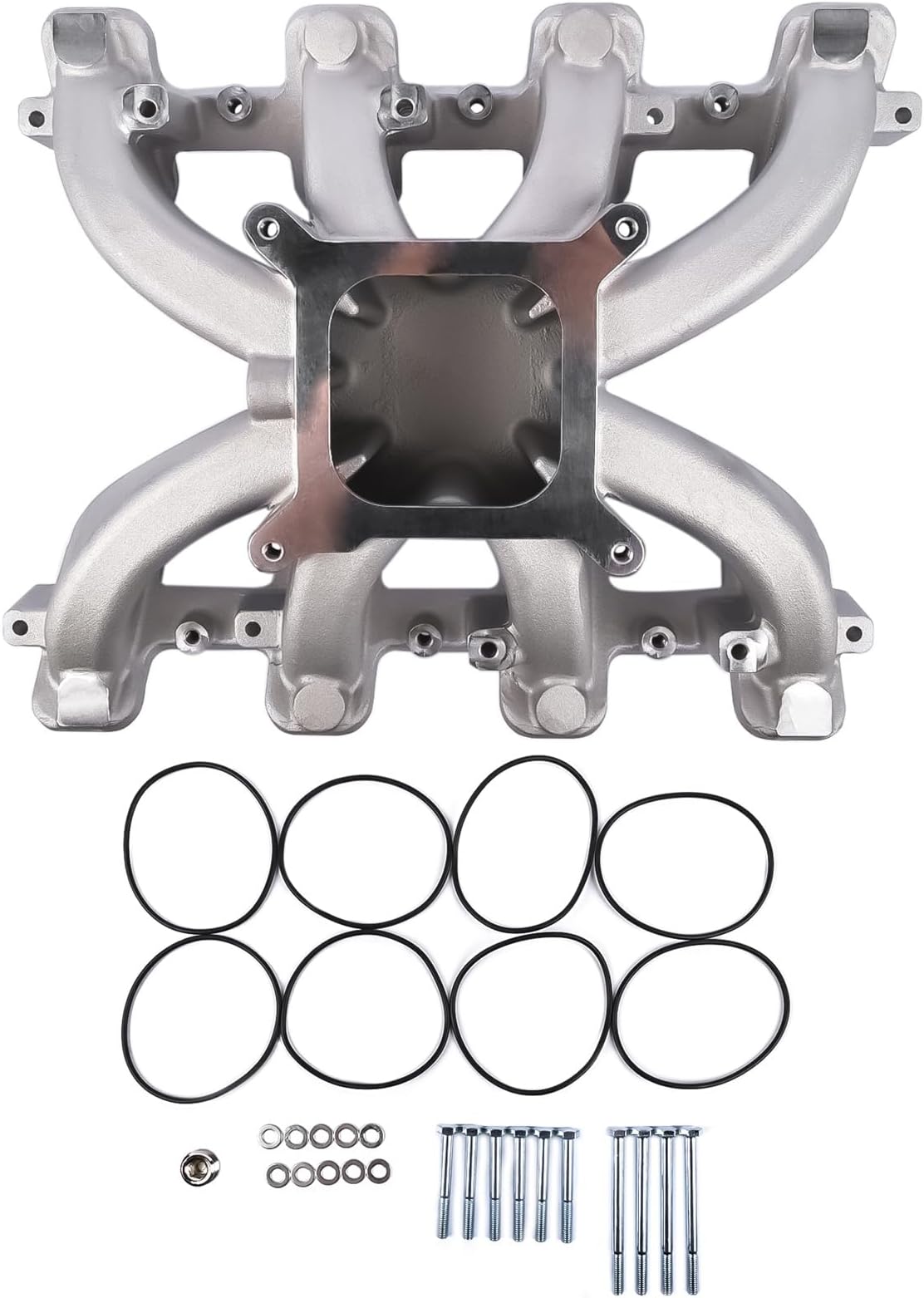 Amazon.com: NEWZQ Single Plane Carb Intake Manifold Replacement for ...