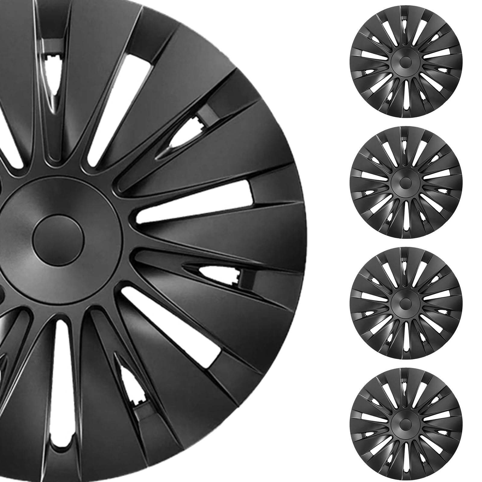 Model Y Wheel Cover Hubcap 19 Inch Storm Wheel Cover for Tesla Model Y ...