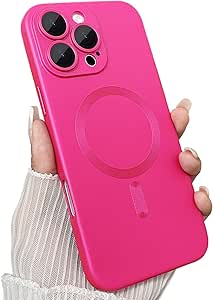 Amazon.com: ankofave Magnetic for iPhone 16 Pro Max Case, with Camera Lens Protector, Compatible ...