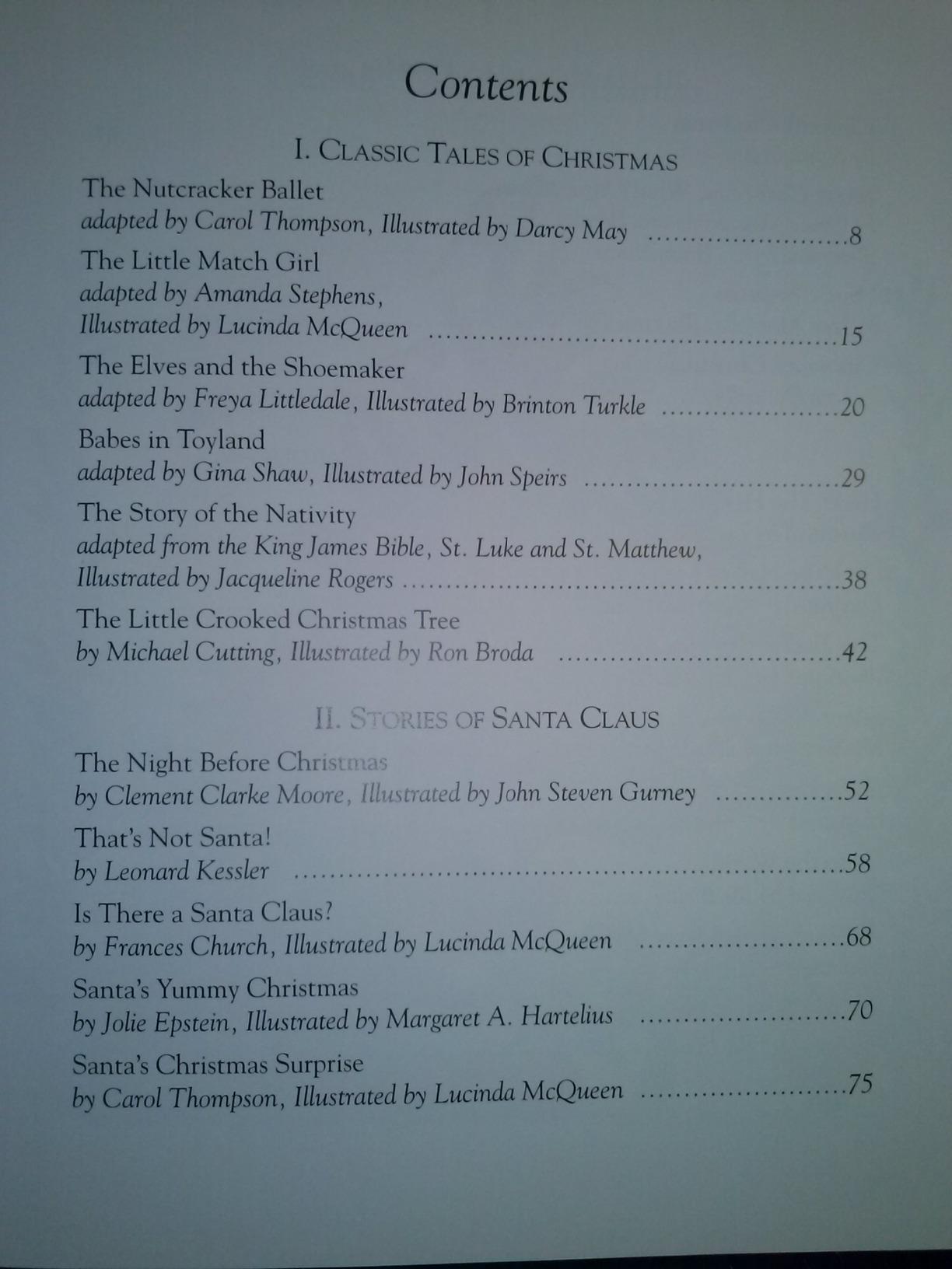 Merry Christmas to All: A Collection of Favorite Christmas Stories ...