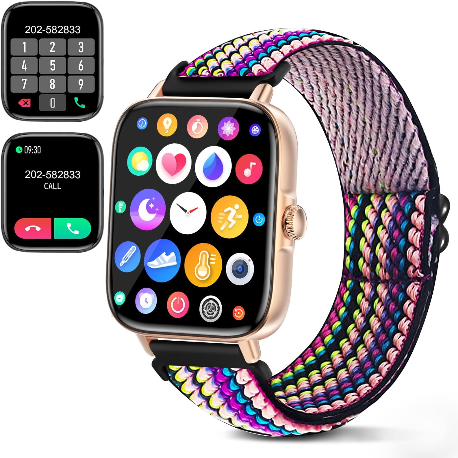 Amazon.com: Cuifati M6 Smart Watch Bands,Heart Rate Pressure Sleep ...