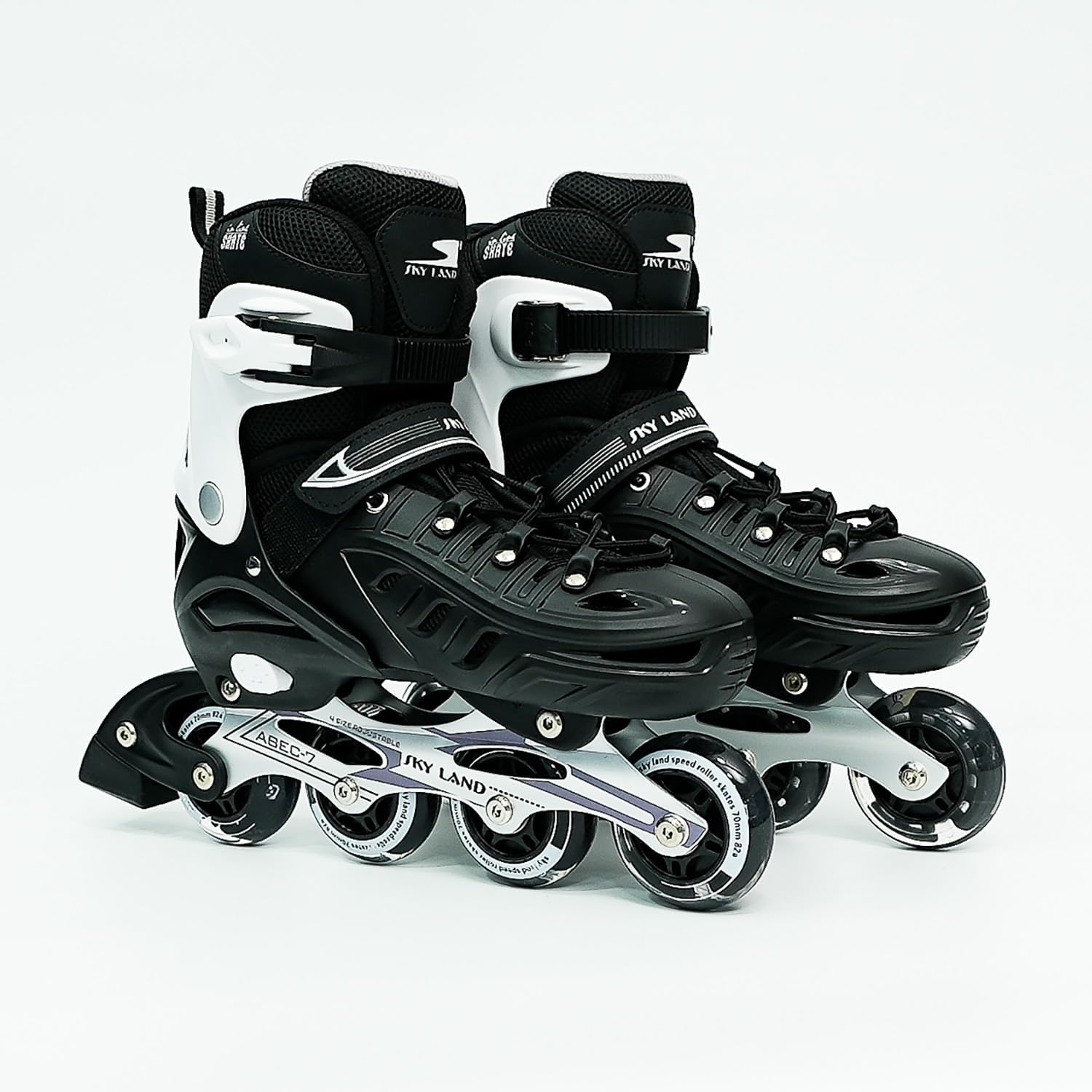 SKY LAND Professional Inline Skates for Kids and Teens with 8 ...