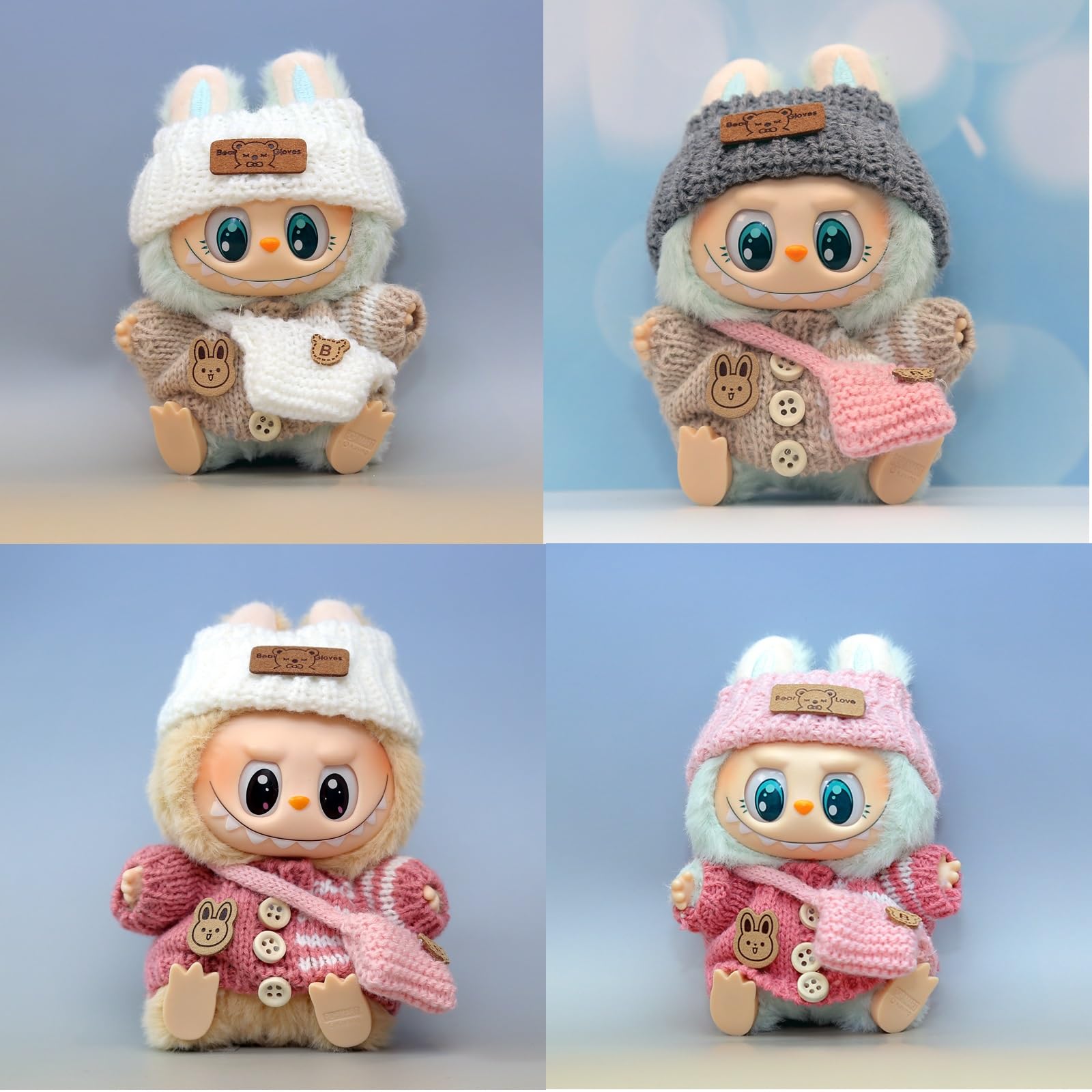 Lafufu Labubu Doll Laboo Boo Dolls Labubu Clothes & Outfit Set For 17cm ...