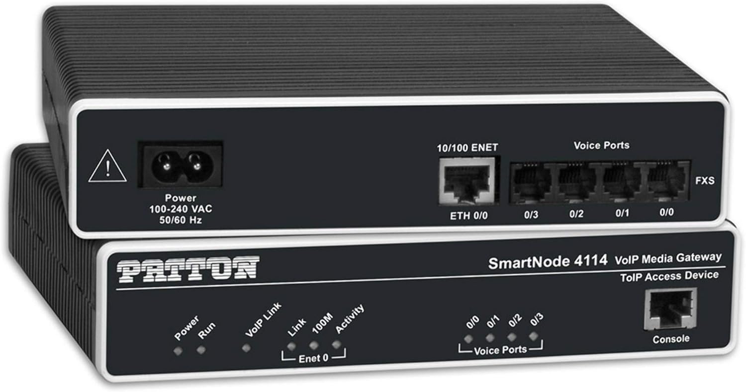 PATTON SmartNode doppio FXS VoIP Gateway : Amazon.it: Elettronica