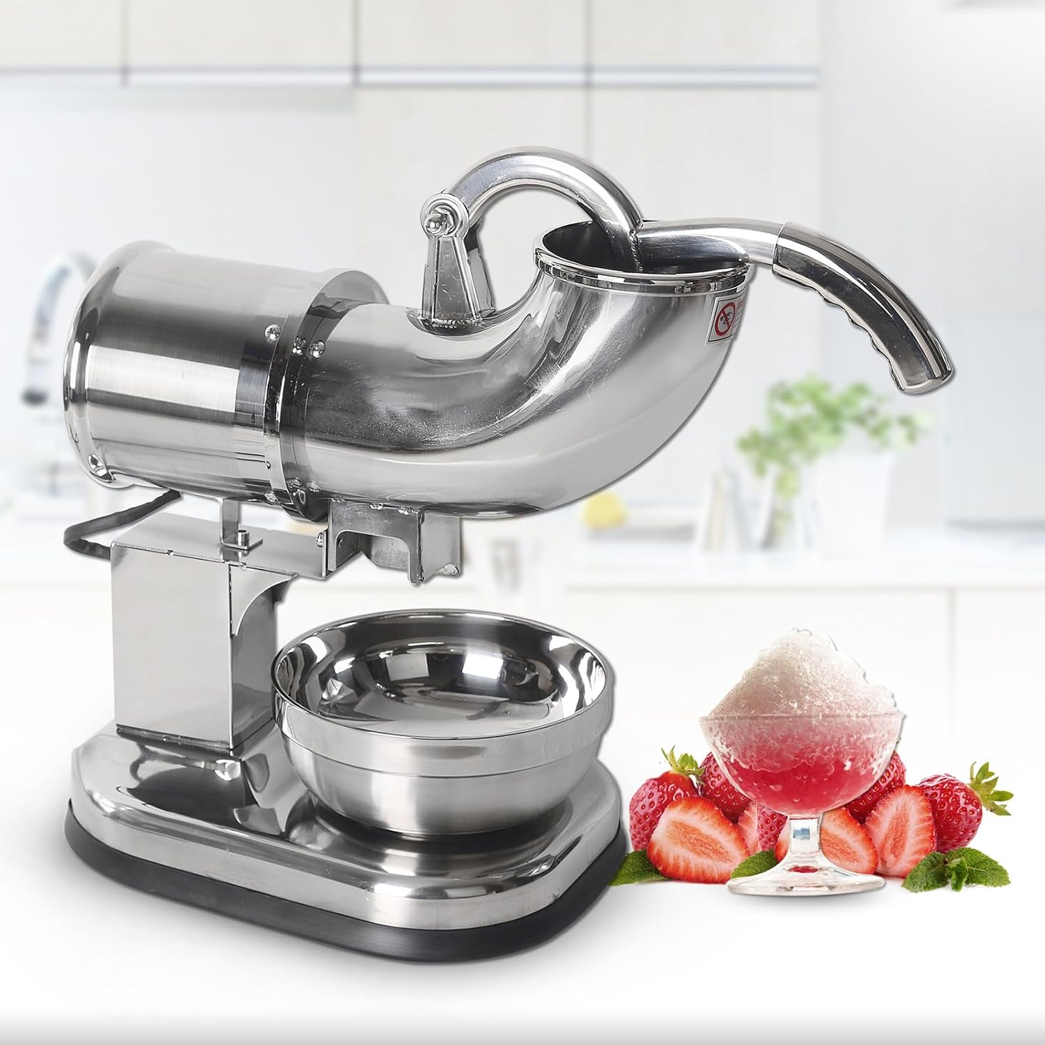 Amazon.com: CEVIZ Electric Ice Crusher, Ice Shaver for Home and ...