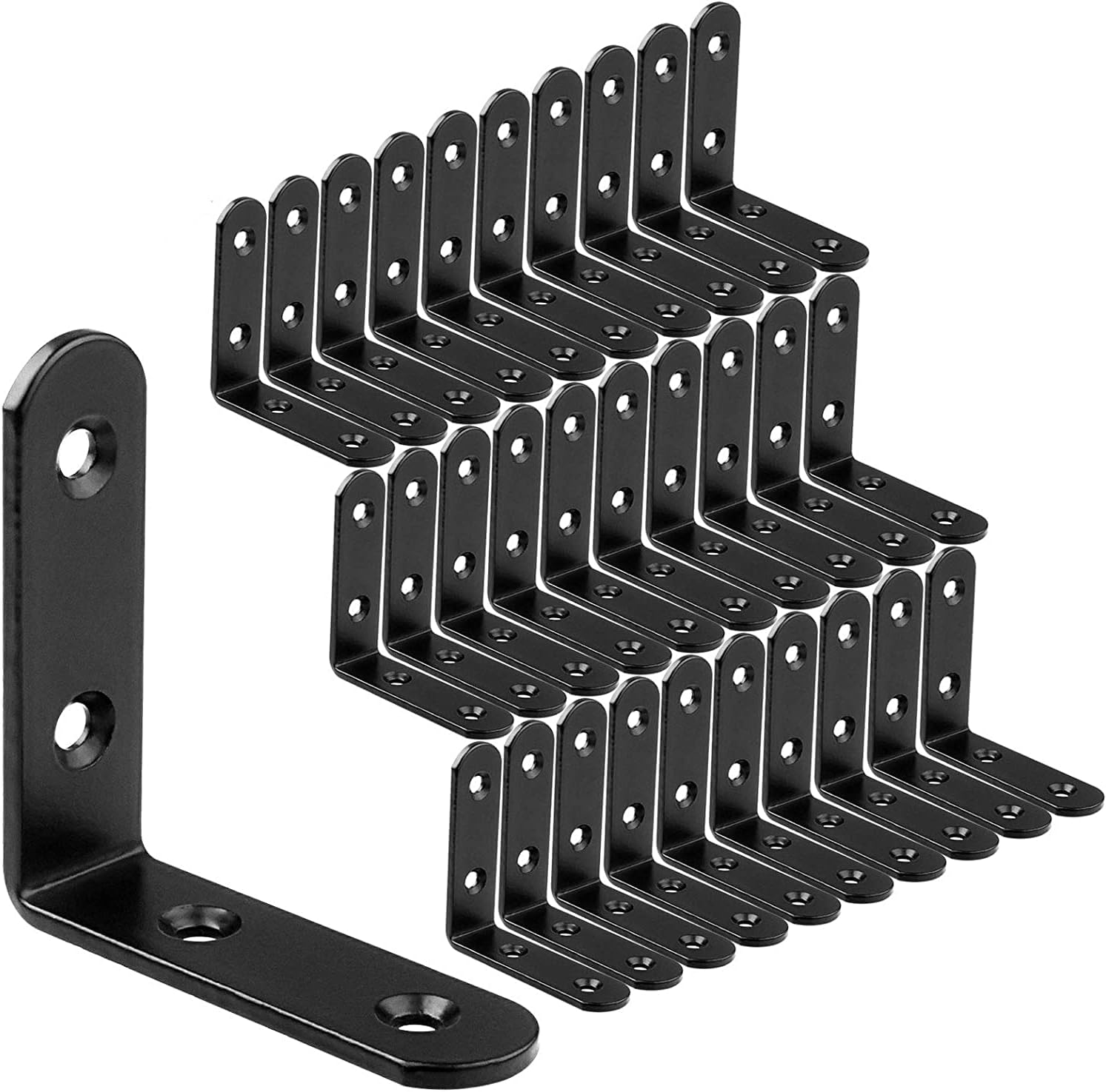 Amazon.com: AKOLAFE 16PCS Wide L Brackets Heavy Duty 2.5x2.5 Inch Metal ...