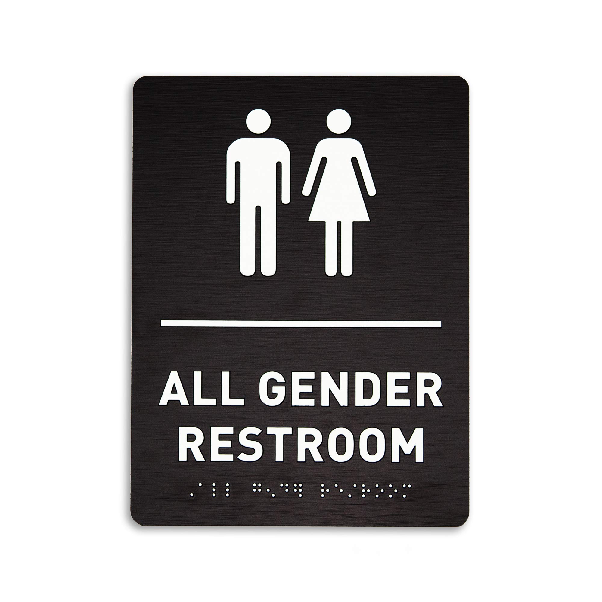 Buy All Gender Restroom Identification Sign ADA Compliant Bathroom buy-all-gender-restroom-identification-sign-ada-compliant-bathroom