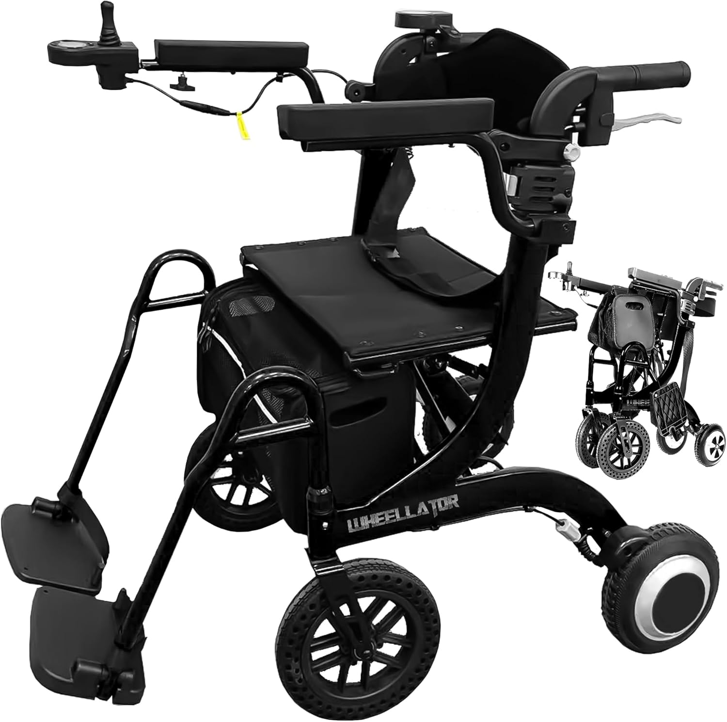 Amazon.com: Wheellator 3-in-1 Electric Wheelchair, Rollator Walker ...