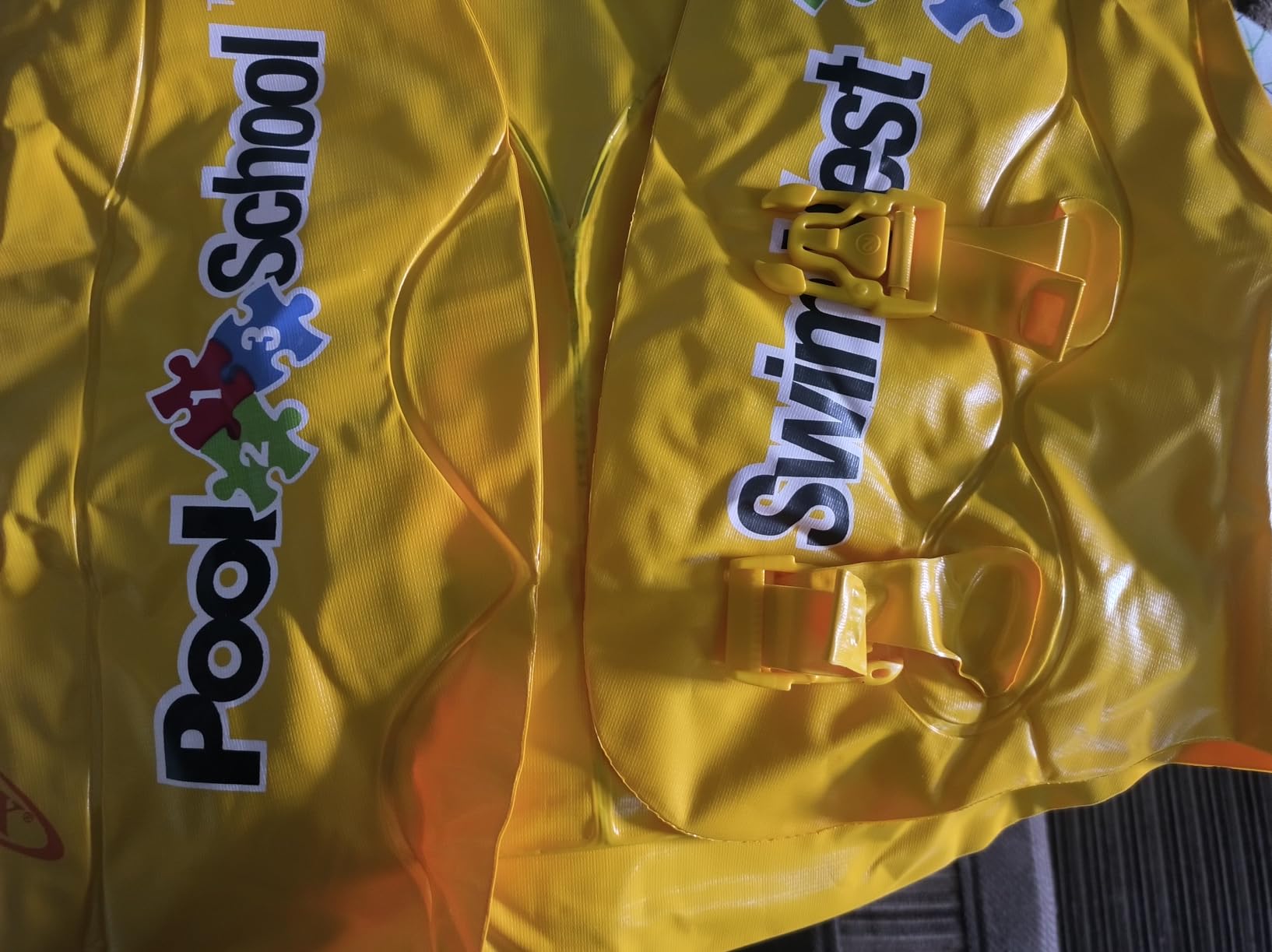 Buy Intex Pool Vinyl School Deluxe Swim Vest, Multicolor Online at Low ...