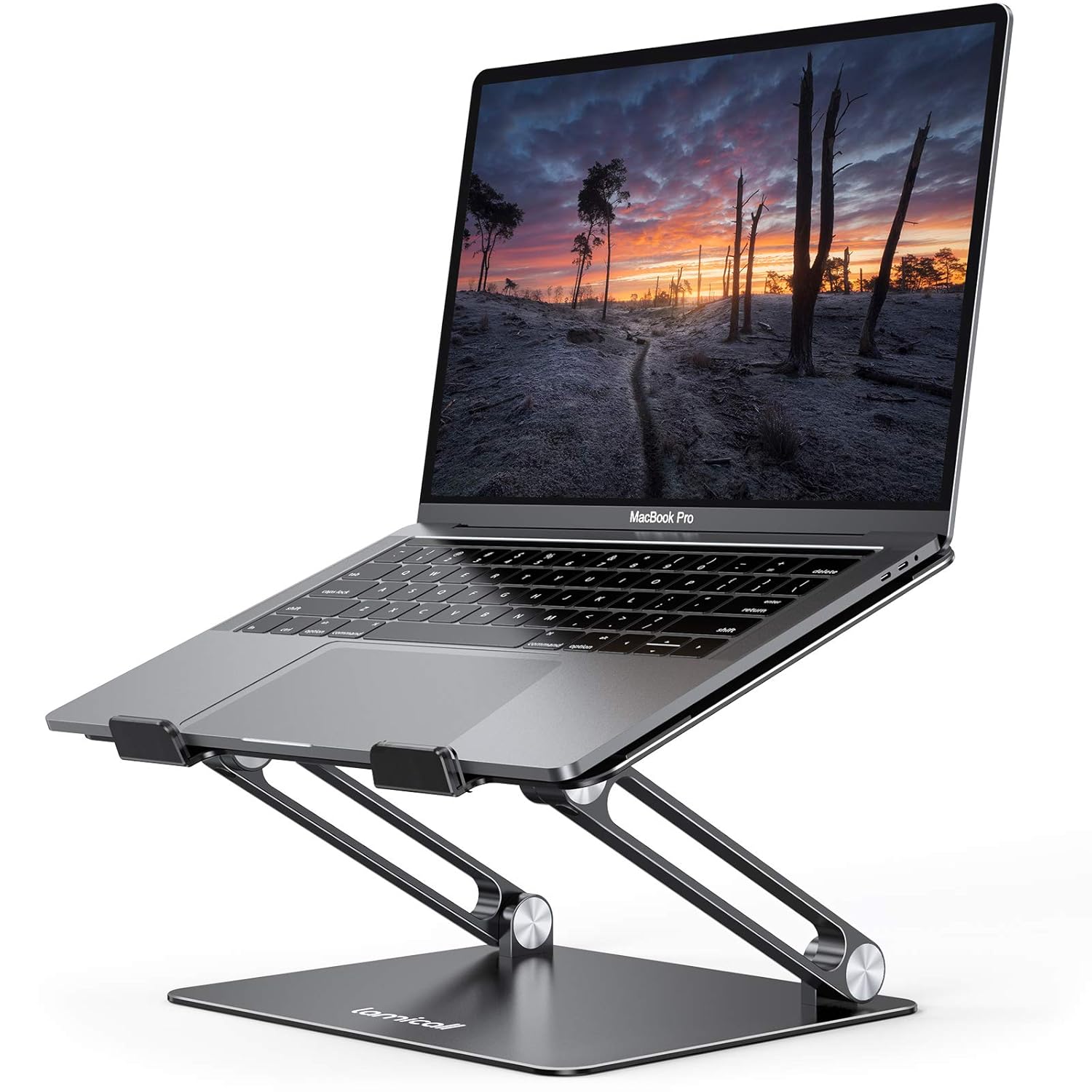 Lamicall Laptop Stand Riser Portable - Foldable Height Adjustable ...