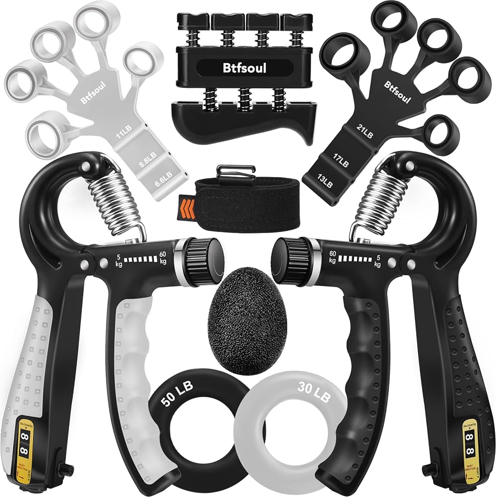 $4/mo - Finance Grip Strength Trainer Kit with Hand Gripper ...