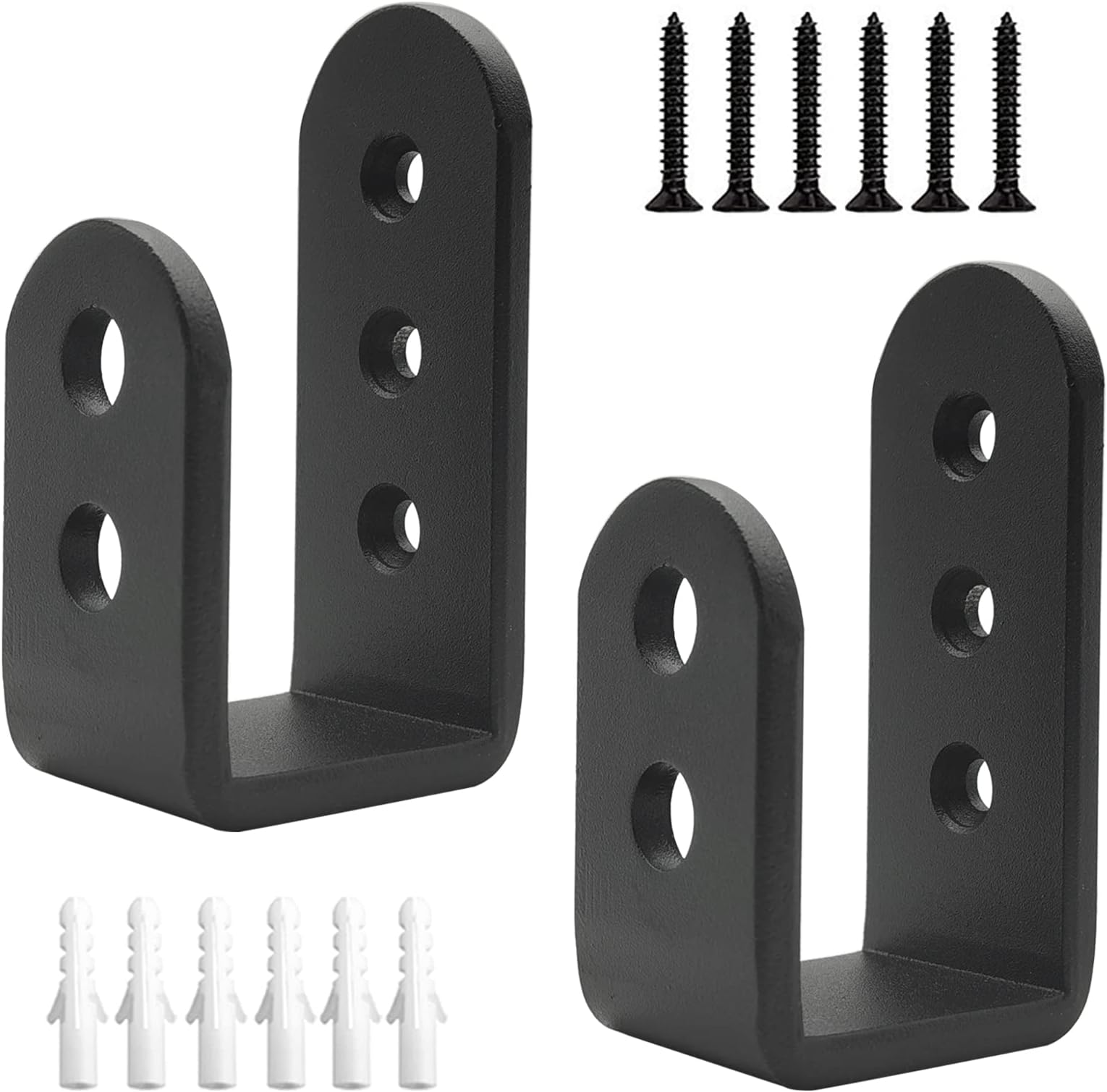 Amazon.com: See-Safe Drop Open Bar Security Door Lock Brackets Fits 2x4 ...