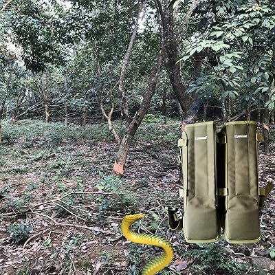 Adjustable Snake Gaiters for Men & Women, Durable Snake Bite Protection ...