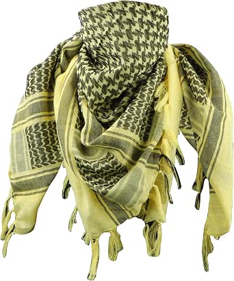 Ever Fairy Military Shemagh - Bufanda táctica de algodón árabe Keffiyeh ...