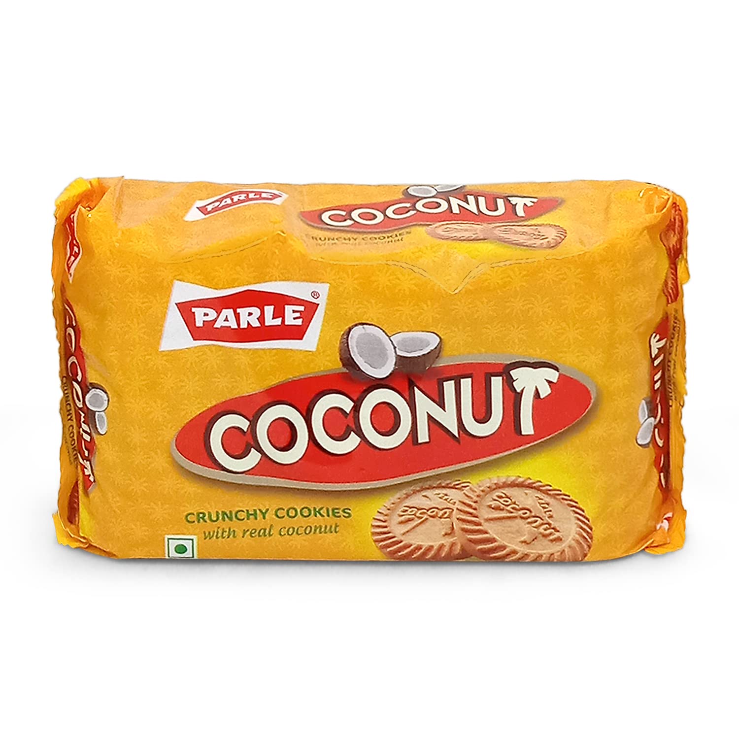 Parle Crunchy Cookies With Real Coconut Biscuit, 150 gram : Amazon.in ...