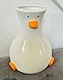Amazon.com: MOUGIGI Handcrafted Ceramic Duck Vase - White Modern Flower ...