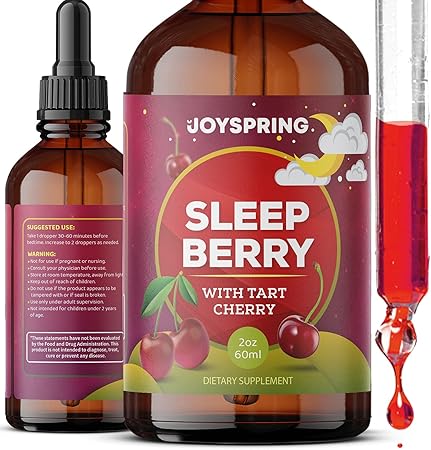 Amazon.com: Tart Cherry for Kids Natural Sleep Support - Melatonin Free ...