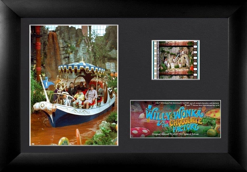 Amazon.com: Film Cell Genuine 35mm Framed & Matted Willy Wonka and the ...