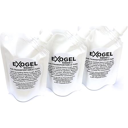 Exogel Camping Stove Gel Fuel. Versatile, odourless fuel with high ...