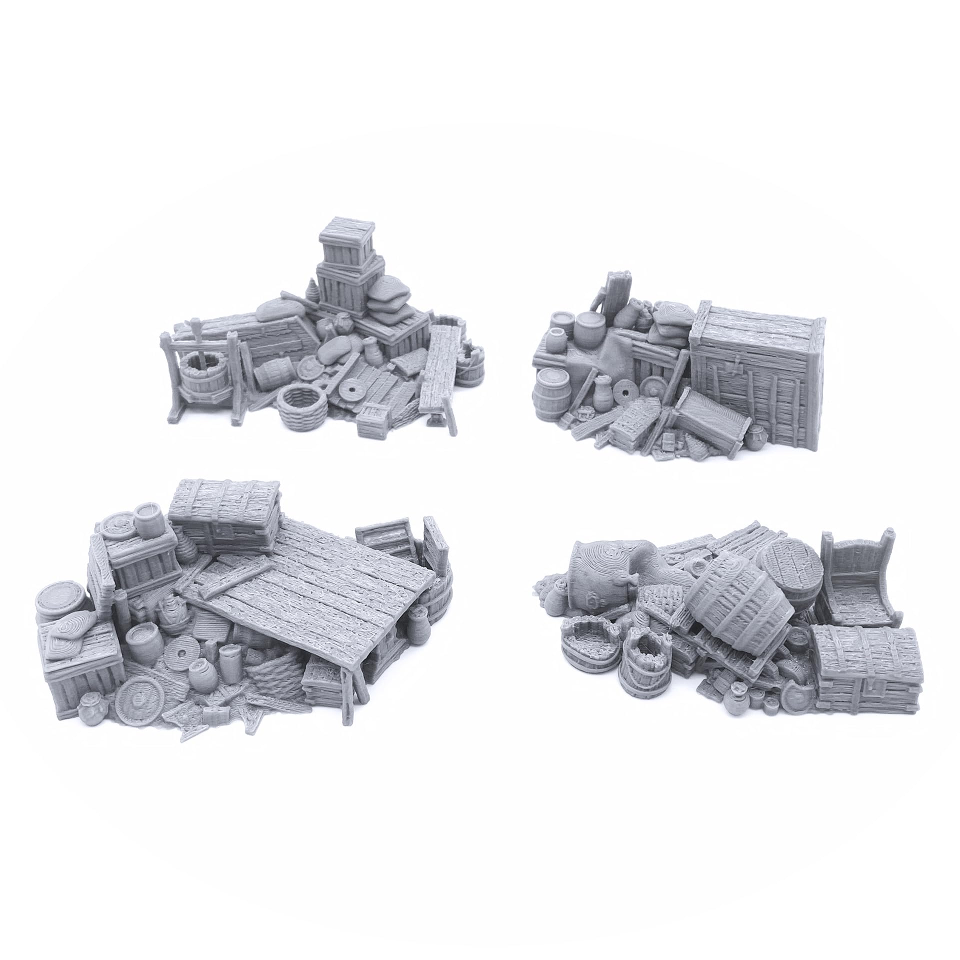 Amazon.com: Hagglethorn Hollow Barricades - DND Terrain Compatible with ...