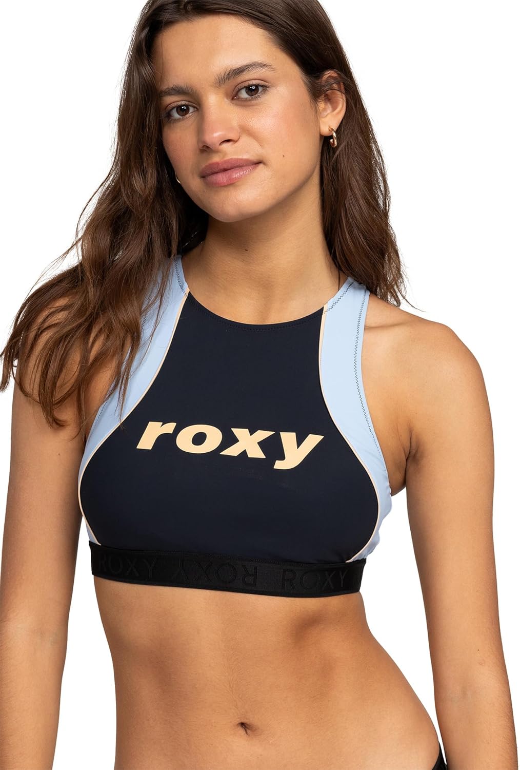Amazon.co.jp: 【ROXY ロキシー】 【直営店限定】水着 トップ ROXY ACTIVE CROP TOP SD Womens 【ERJX305242 KVJ0 L】 : ファッション