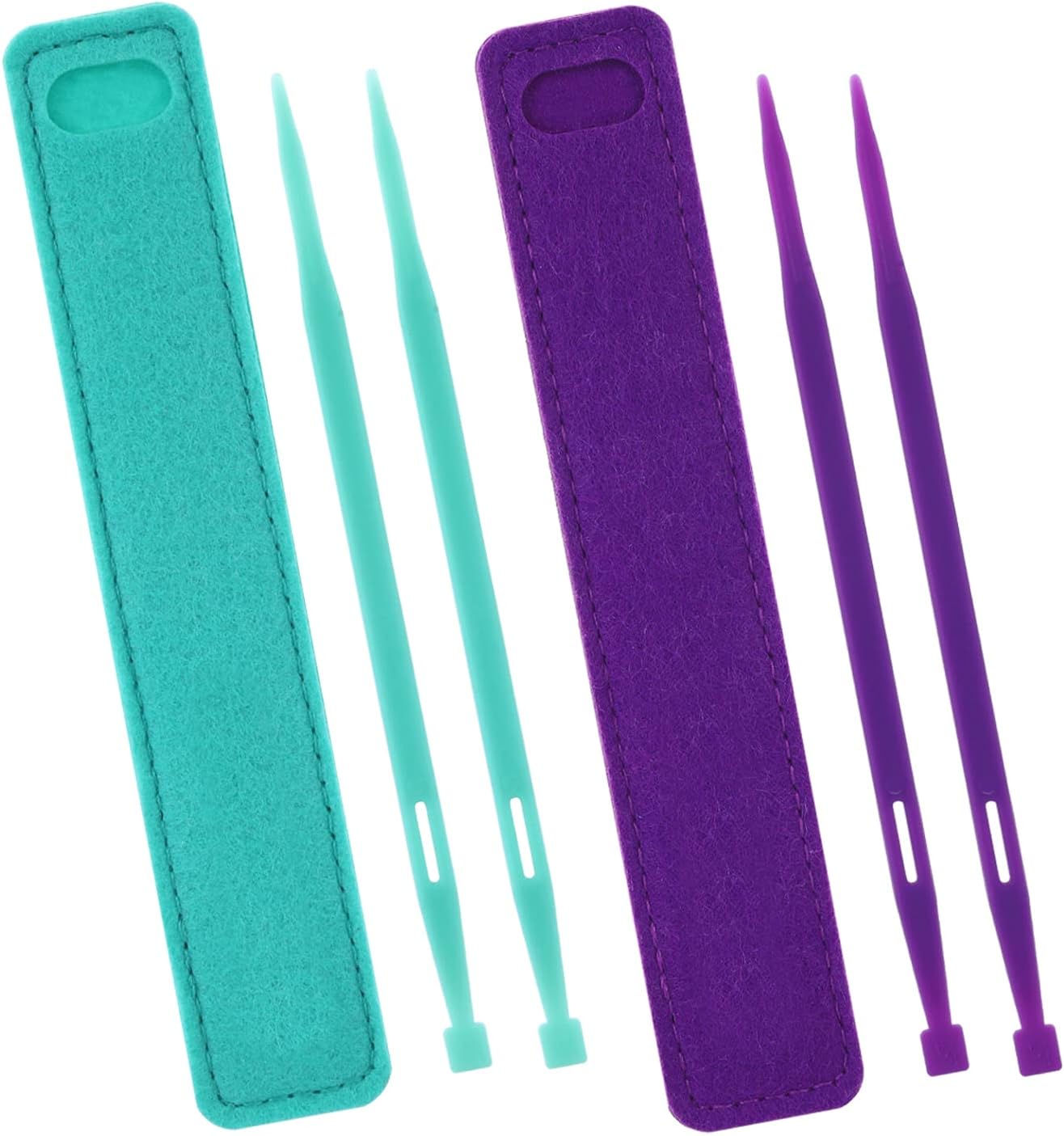 Amazon.com: 4 Pieces Sewing Purple Thangs Multifunctional Sewing Tools ...