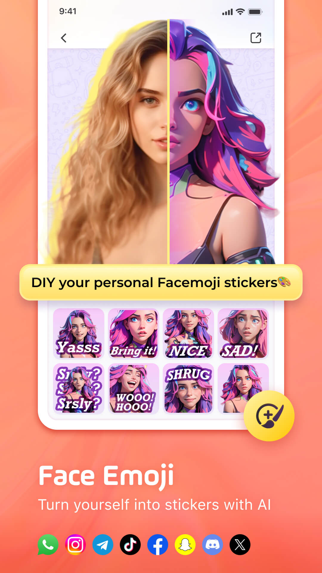 Facemoji AI Emoji Keyboard-Amazonアプリストアのアプリ