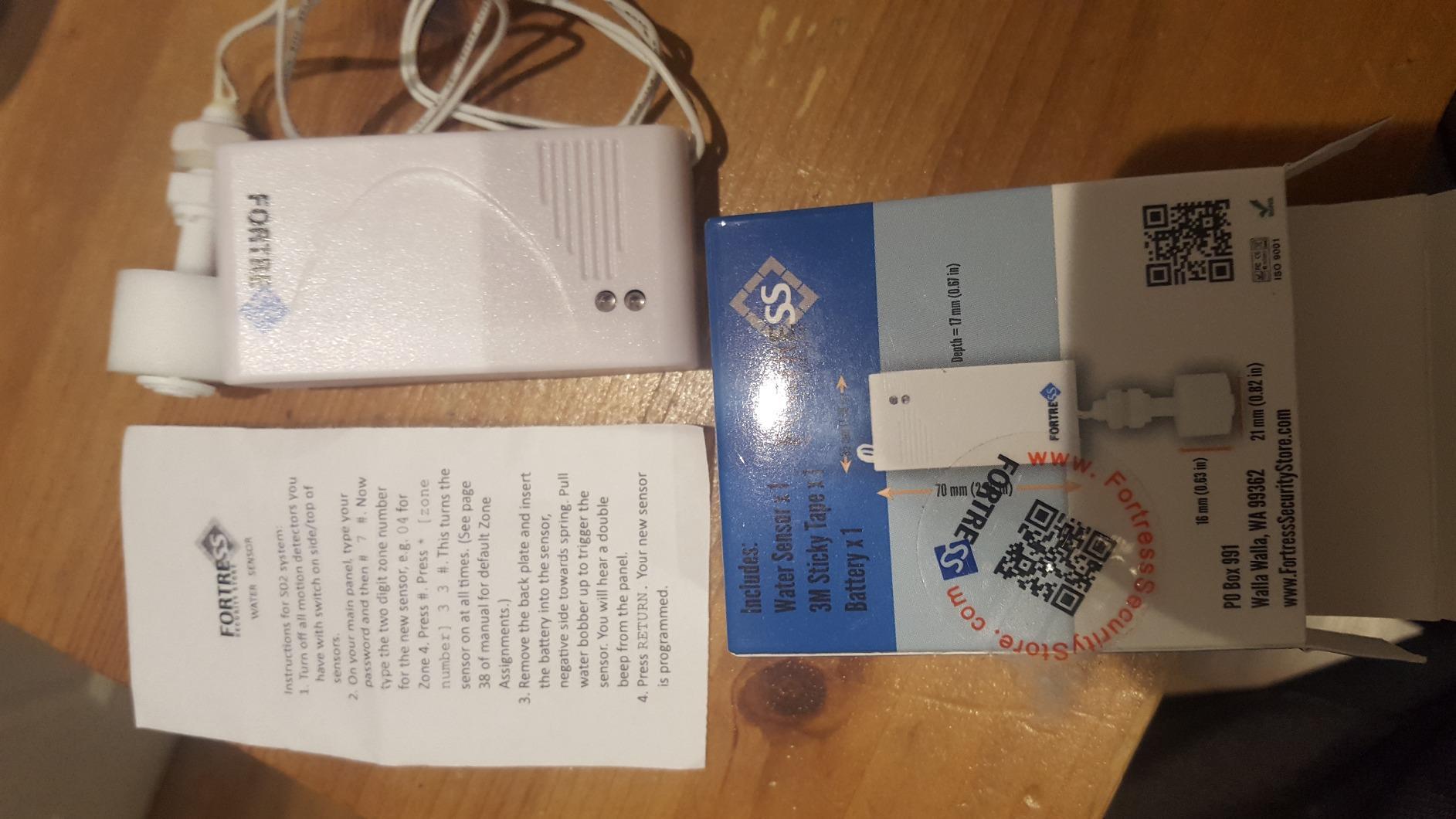 Fortress Security Store Indoor/Outdoor Black Siren for S02/GSM Home ...