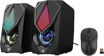 Amazon.in: Buy ZEBRONICS Zeb-Warrior II 10 watts 2.0 Multimedia Speaker ...