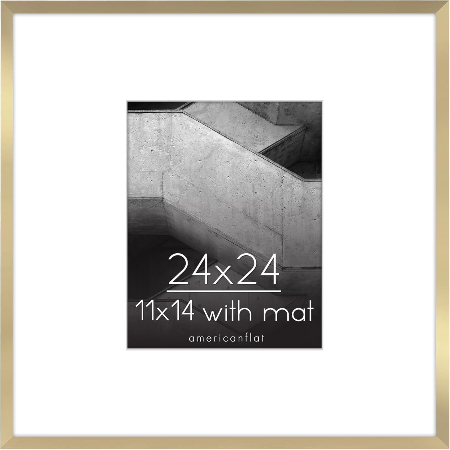 Amazon.com - Americanflat 24x24 Picture Frame with Plexiglass - Use as ...