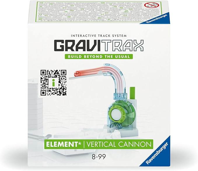 Amazon.com: Ravensburger Vertical Cannon Extension - GraviTrax Marble ...