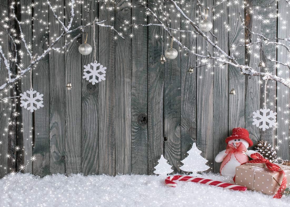 AIIKES 7x5FT Weihnachten Hintergrund Weihnachtsfotografie Hintergrund ...