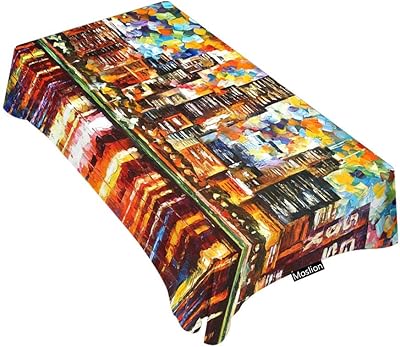 Amazon.com: 3 Pcs Colorful Brick Tablecloth 54 x 108 Inches Halloween ...