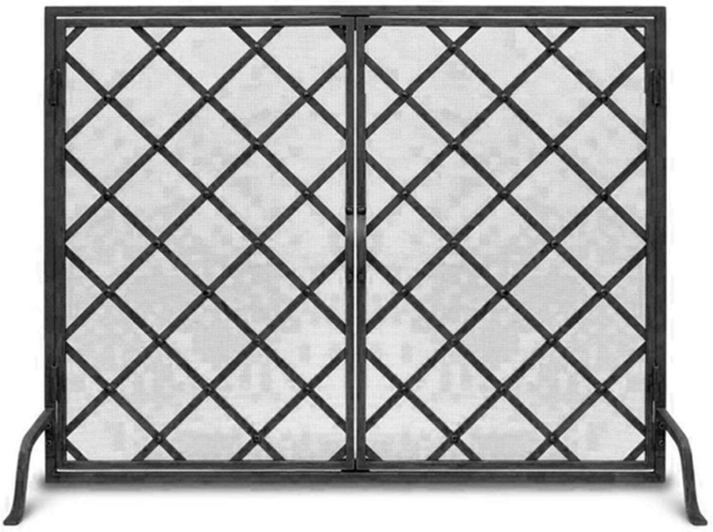 Amazon.com: Fire Guard Screen Fire Guard Simple Fireplace Screen Gate ...