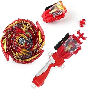 Amazon.com: Battling Tops Burst B-155 Master Diabolos.Gn Gyro Toys with ...