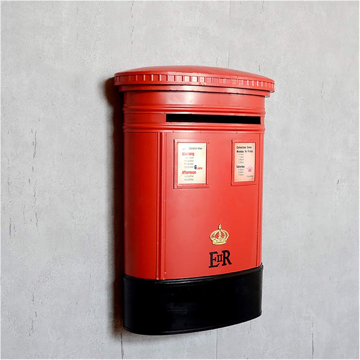 SZTEE Mailbox Wall Mount Mailbox with Lock Wall-Mounted Mail Boxes ...