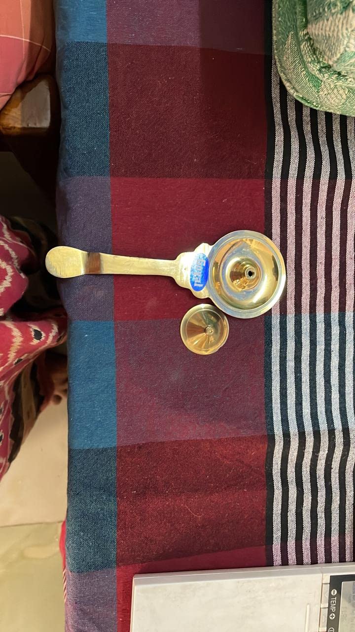 Spillbox Kapoor | Karpoor Diya Deepam Burner Brass Karpuram Arati ...