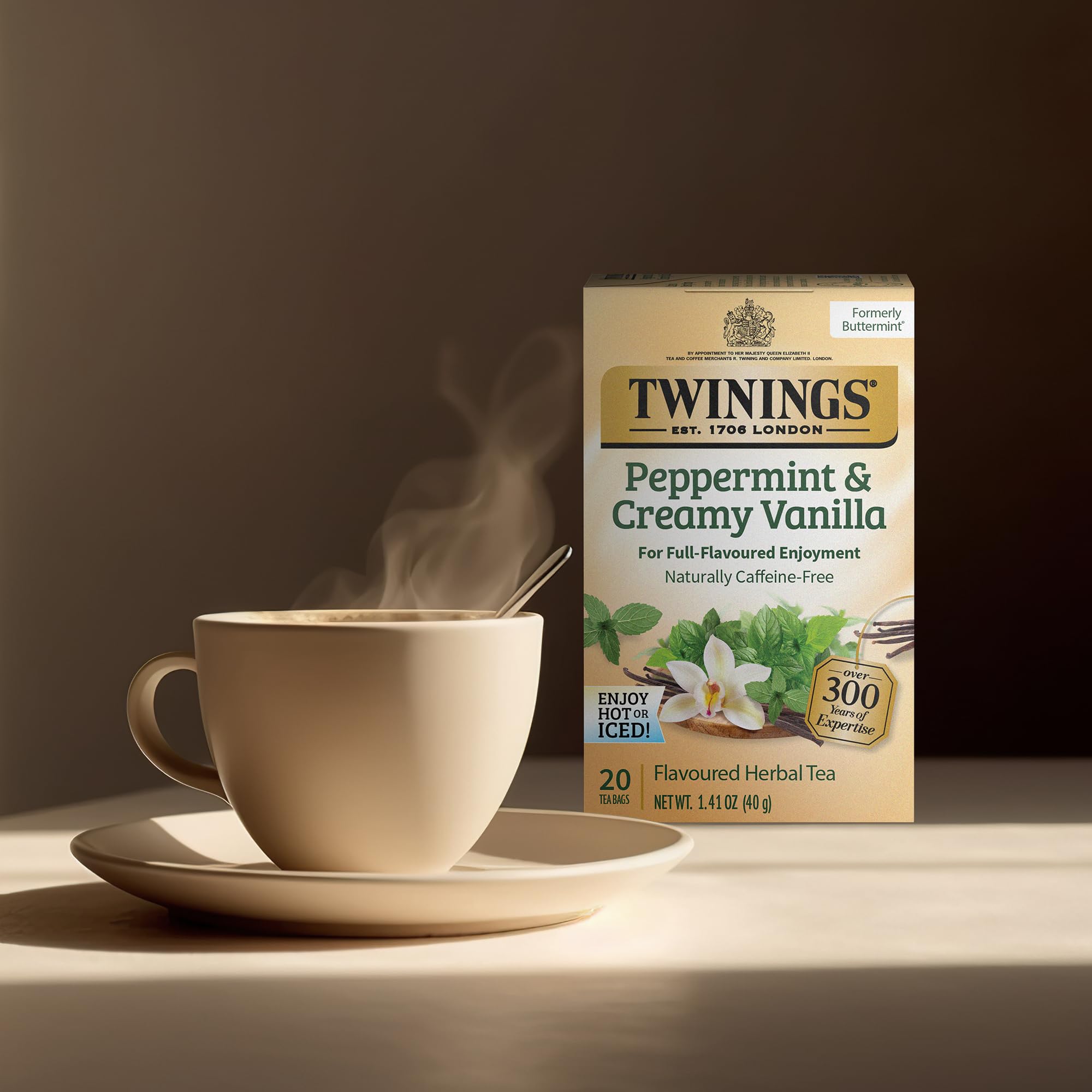 Snapklik.com : Twinings Peppermint & Creamy Vanilla Tea - A Crisp ...