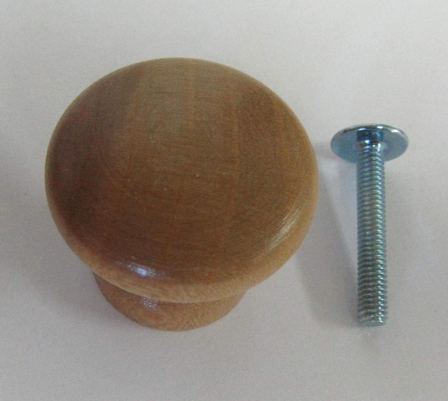 Pomello pomolo in legno x mobili armadi cassetti ciliegio lacc ...