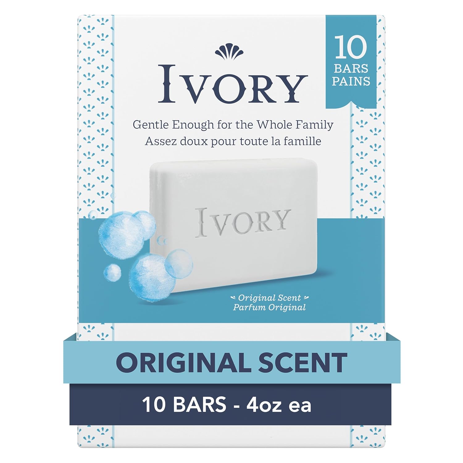 Ivory Original 10-Count: Bath Size Bars (4 Oz), 38.8 Ounce : Amazon.co ...