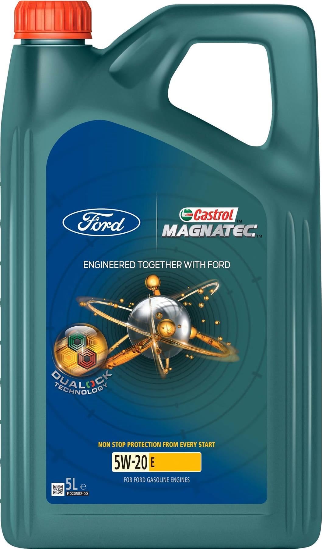 Ford Castrol Magnatec E 5W20 Professional Engine Oil Fully Synthetic 5L ...